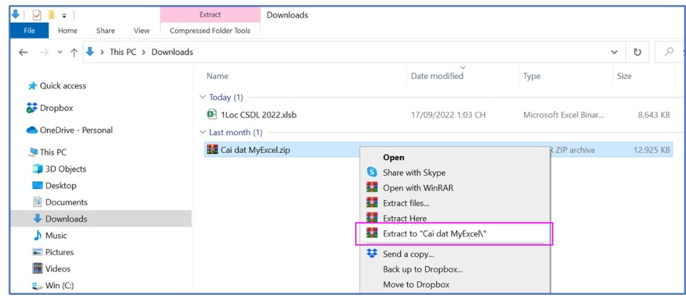 Tải và Cài MyExcel – MyExcel