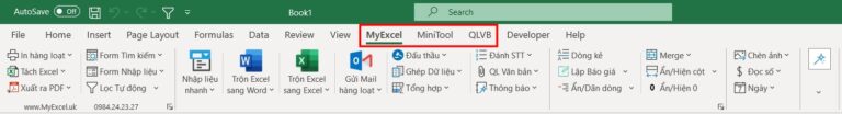 Tải và Cài MyExcel – MyExcel