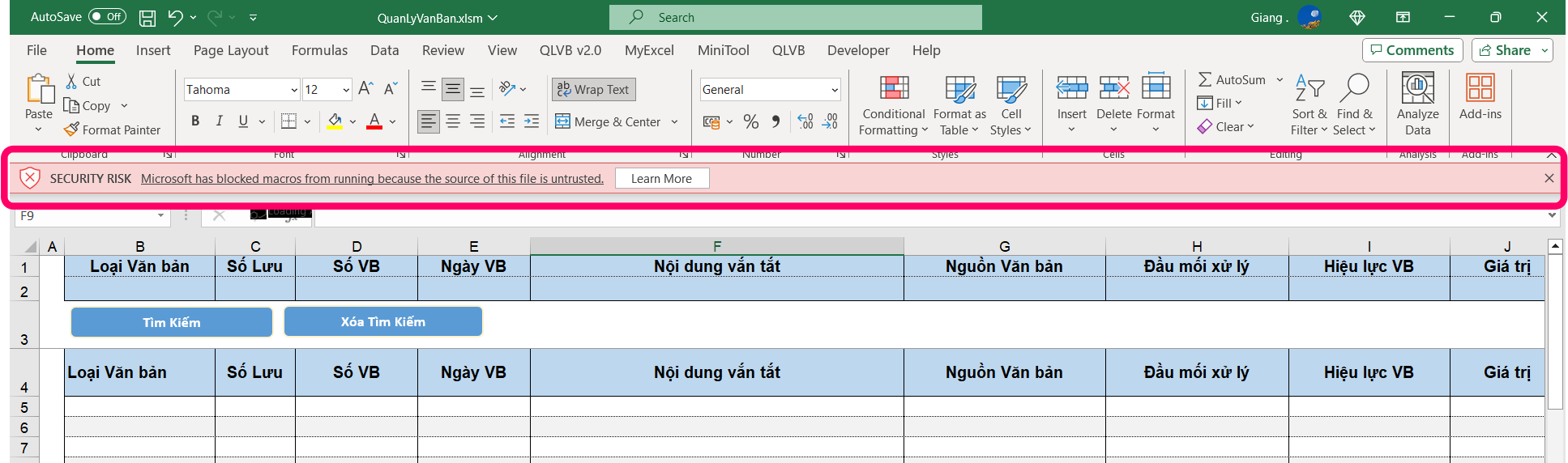 Cách Unblock để chạy các file excel chứa code VBA được download từ ...
